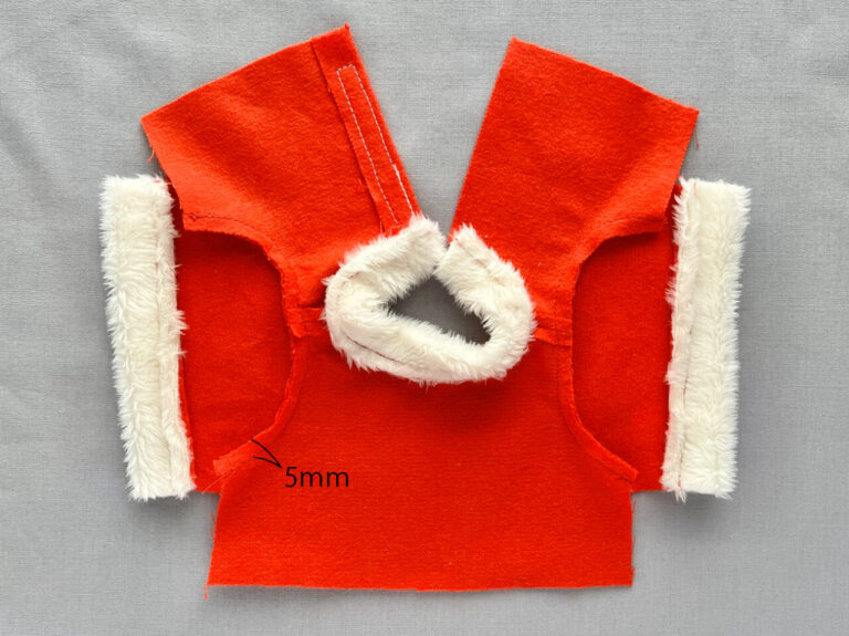 メルちゃん・ソランちゃん【サンタ服】作り方と無料型紙 | koko link